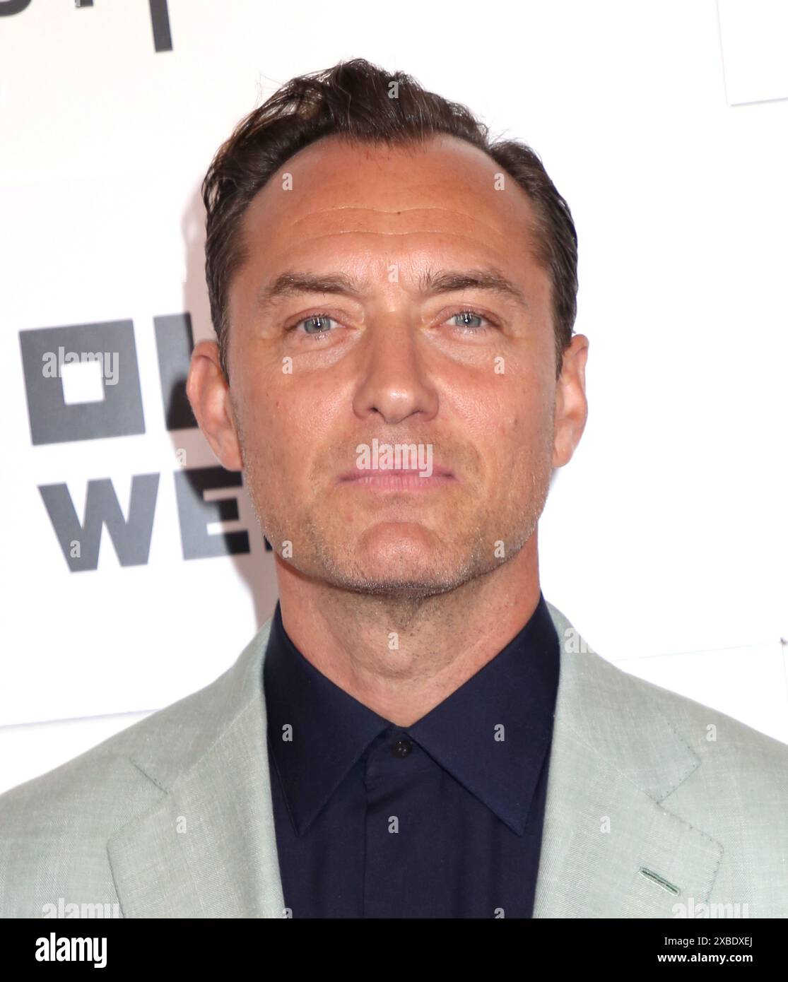 New York City, USA. 11th June, 2024. Jude Law attending the Tribeca ...