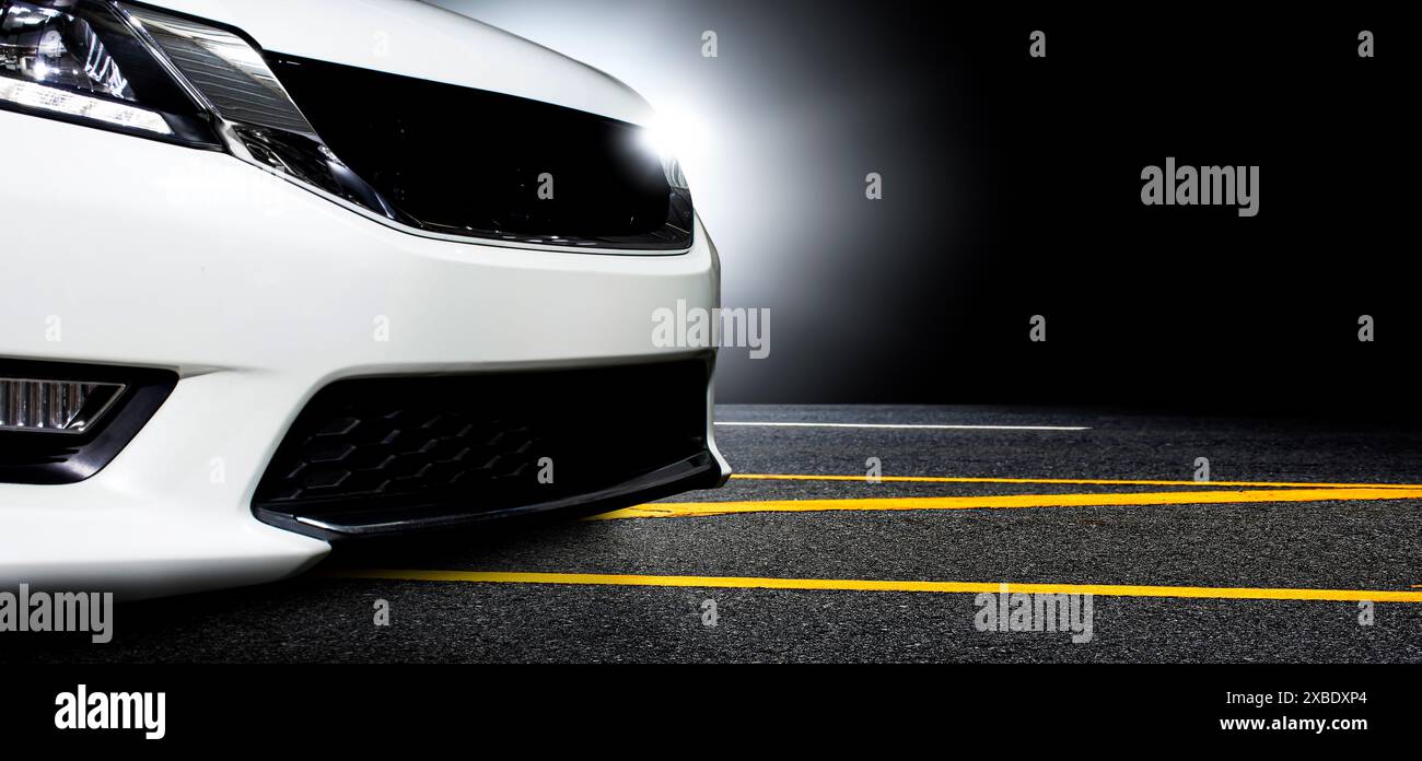 Car from behind white background hi-res stock photography and images ...