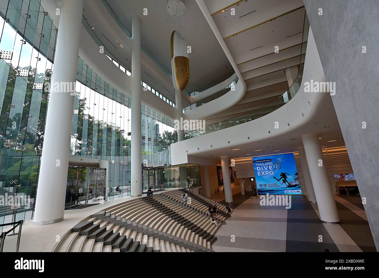 Lakeside entrance of Queen Sirikit National Convention Center (QSNCC ...