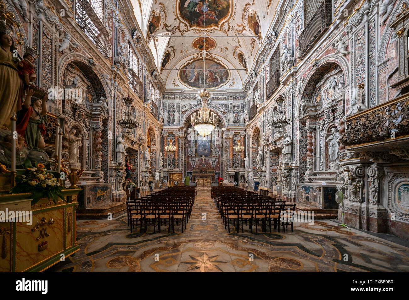 Palermo, Italy - Aug 29, 2023: Church of the Immaculate Conception in ...