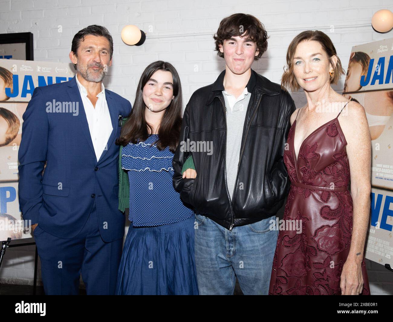 New York, USA. Ny. 11th June, 2024. Julianne Nicholson, family at ...