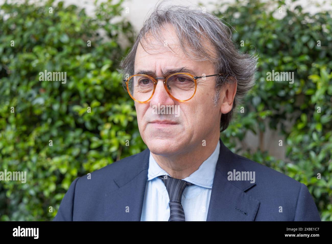 Rome, Italy. 11th June, 2024. Europa Verde deputy Angelo Bonelli speaks ...
