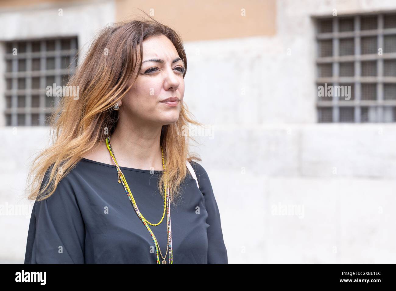 Rome, Italy. 11th June, 2024. Fratelli d'Italia deputy Augusta ...
