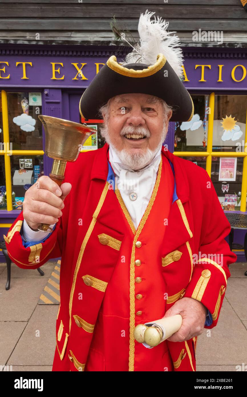 England, Kent, Rochester, Mike Billingham Town Crier for the Medway ...