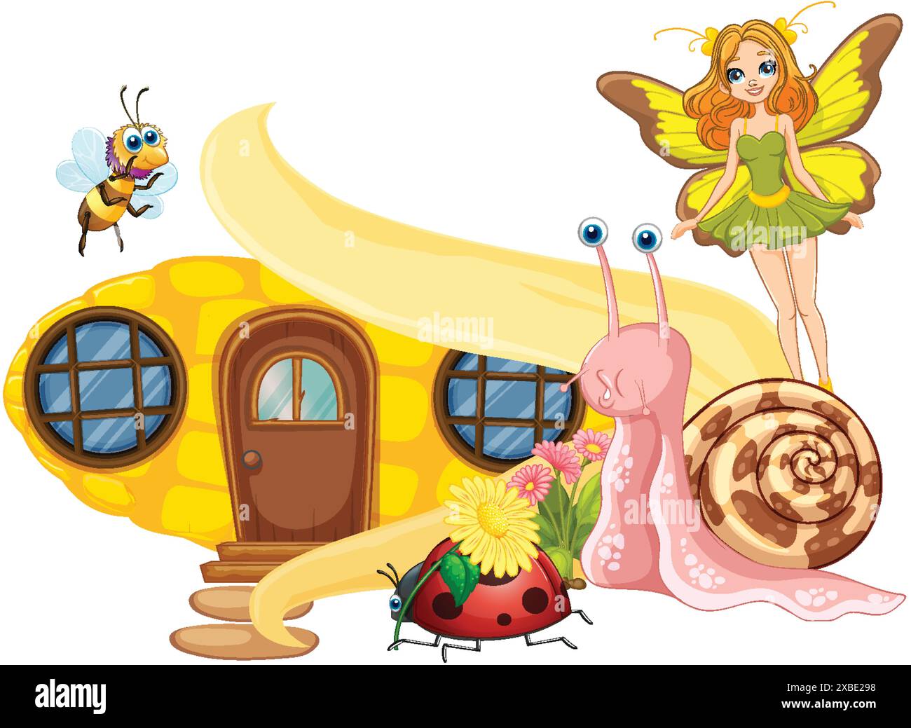 Fairy tale characters creatures Stock Vector Images - Alamy