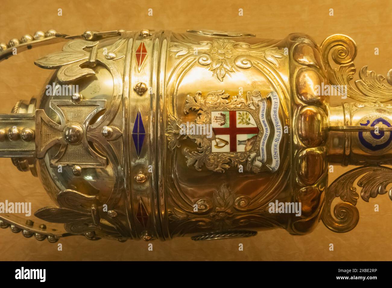 England, Kent, Rochester, Rochester Guildhall Museum, Display of ...