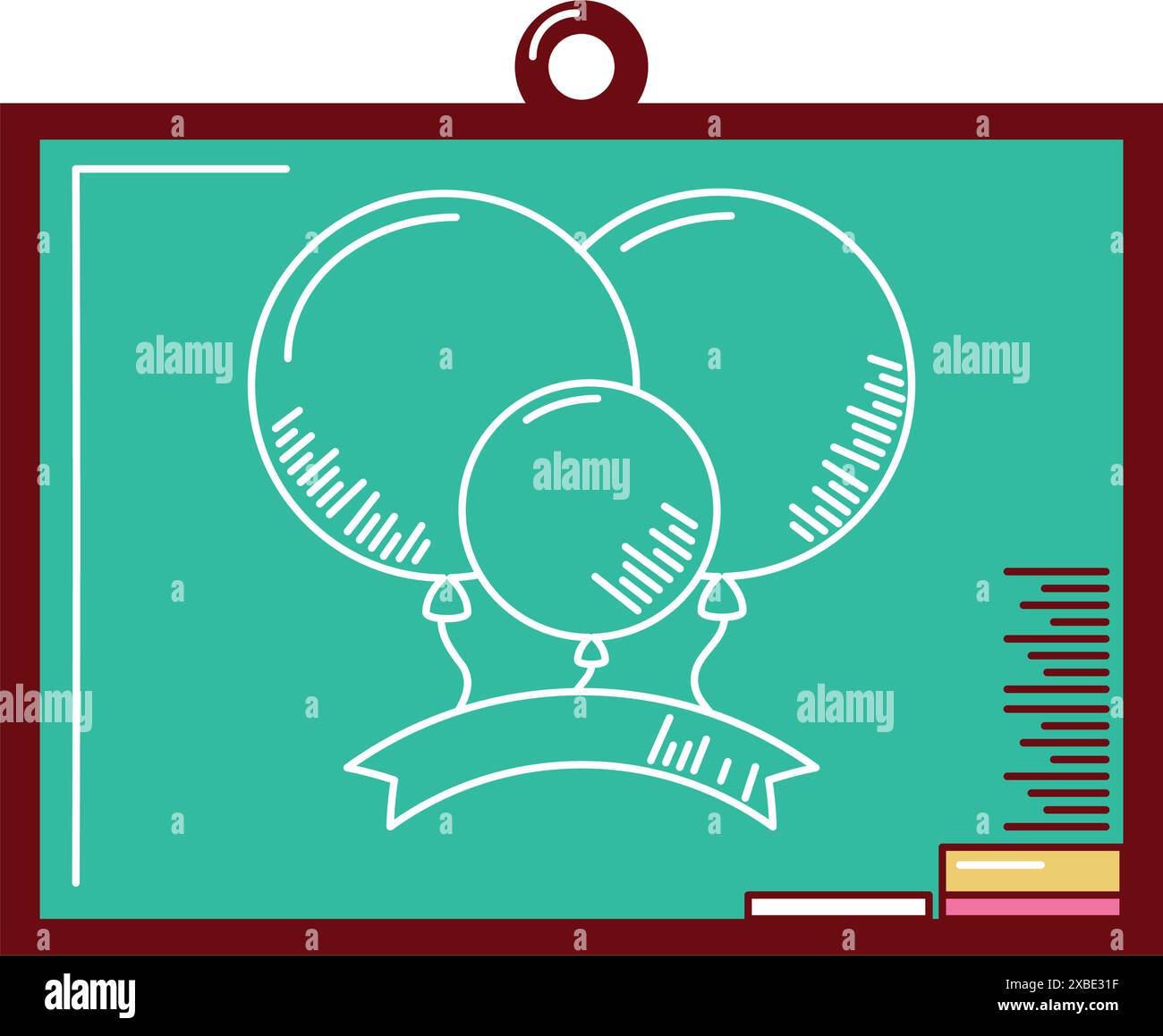 happy teachers day with school chalkboard Stock Vector Image & Art - Alamy