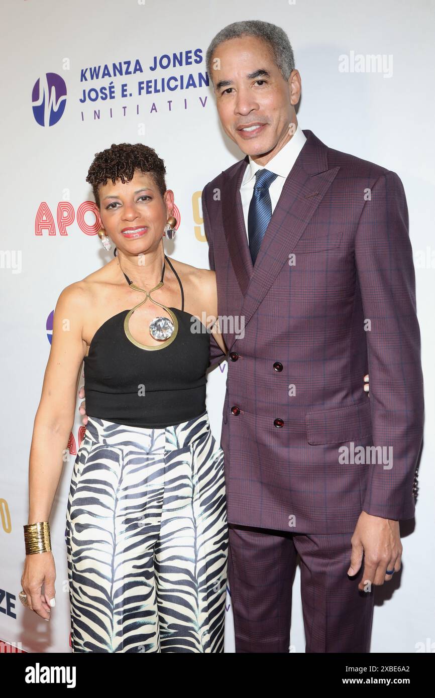 New York, United States. 11th June, 2024. Karen Phillips and Charles ...