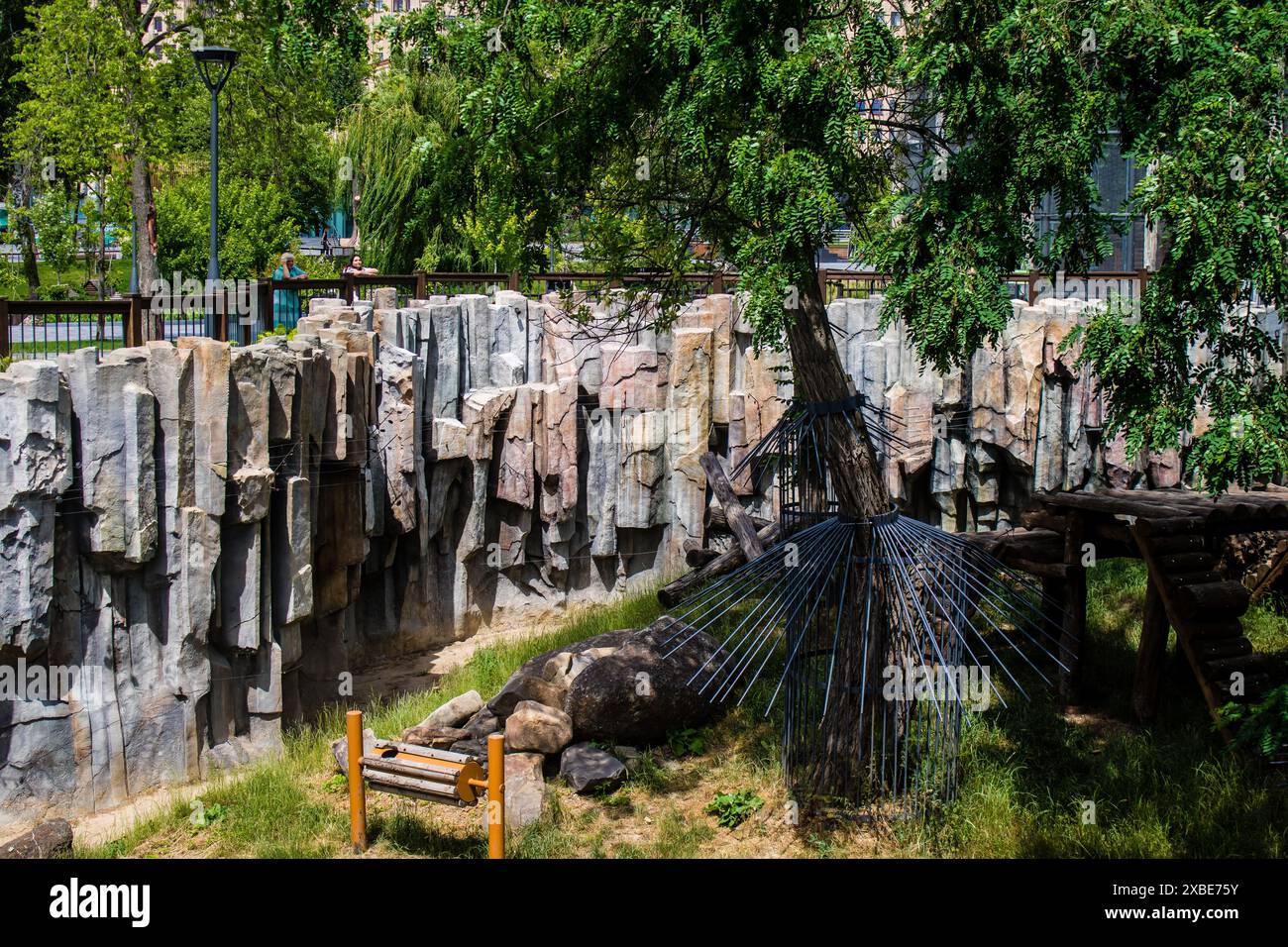 Kharkiv, Ukraine, June 11, 2024 Kharkiv Zoo, urban zoo founded in 1895 ...