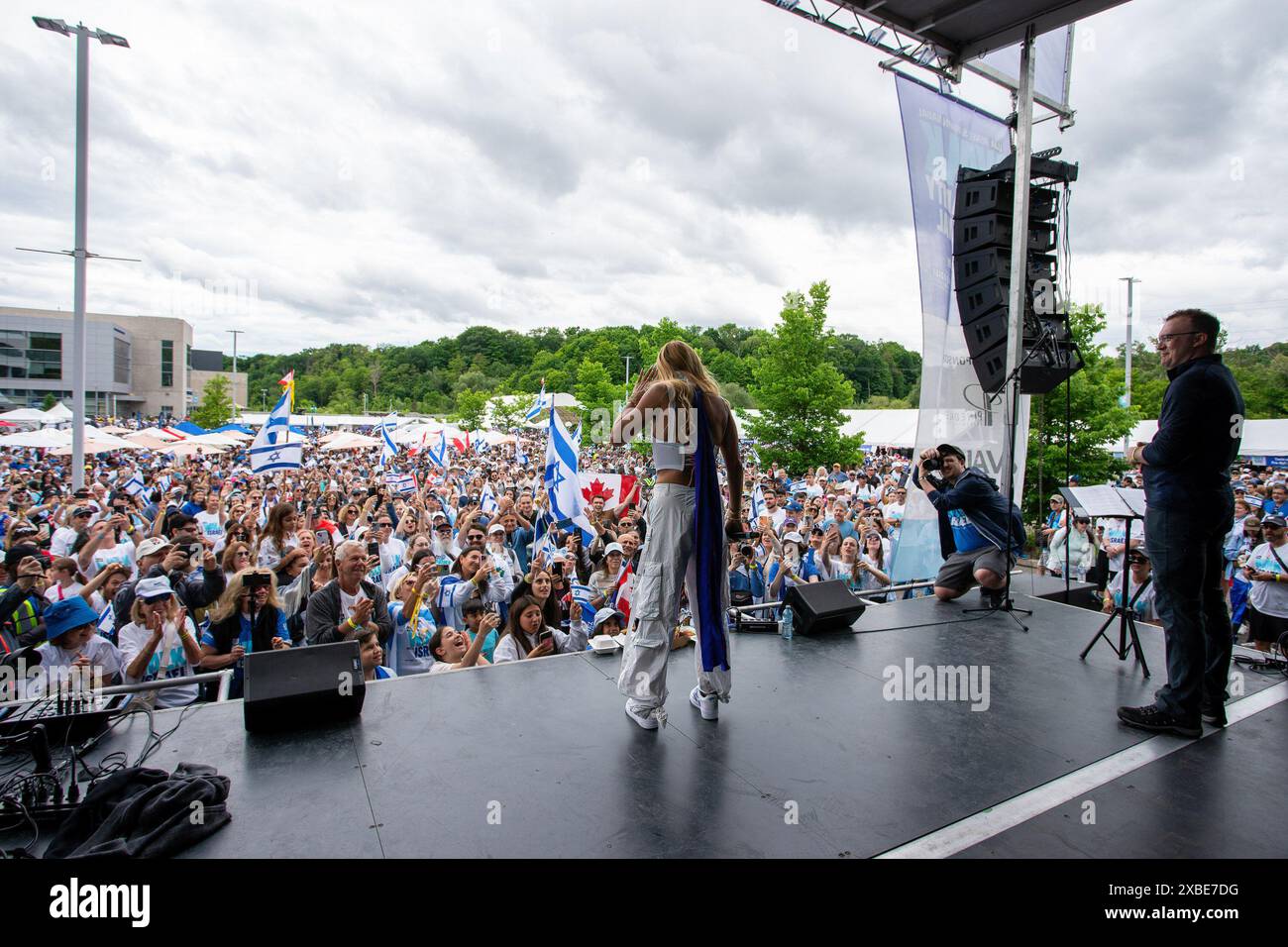 June 9, 2024, Toronto, Ontario, Canada: Montana Tucker performs during ...
