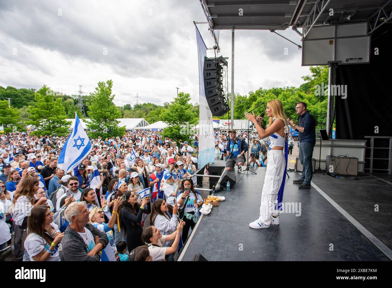June 9, 2024, Toronto, Ontario, Canada: Montana Tucker performs during ...