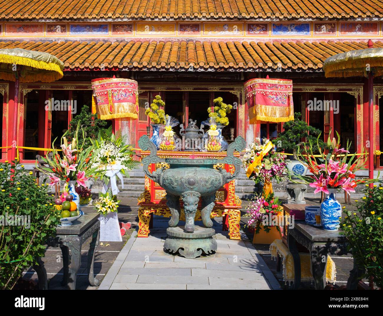 Vietnam: Thế Miếu (The Mieu) ancestral temple, The Imperial City, The ...