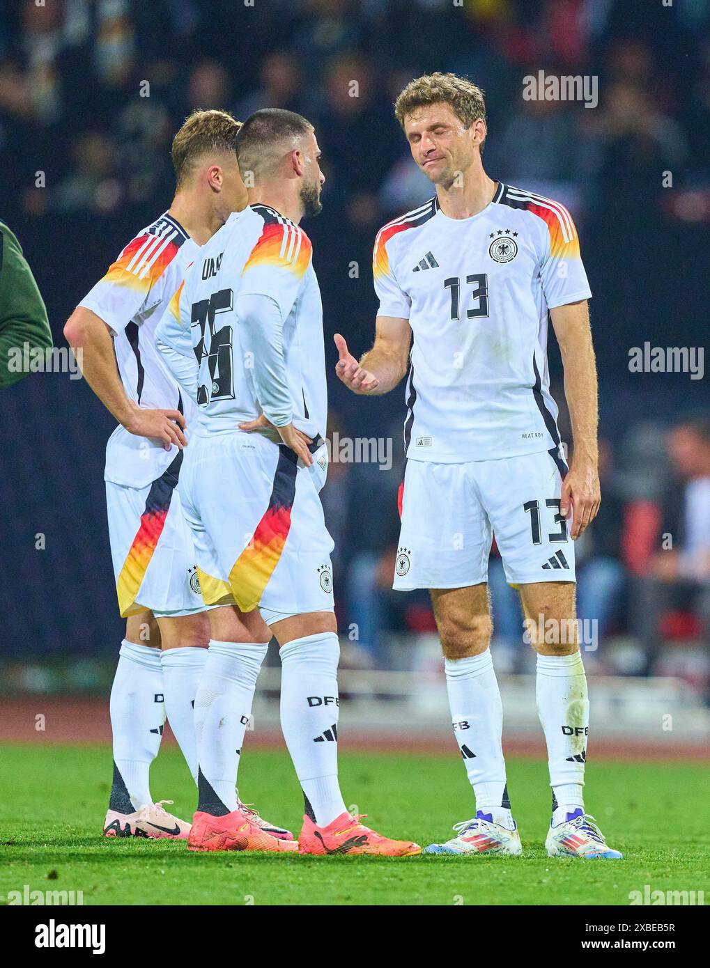 Thomas Müller, Mueller, DFB 13 Deniz Undav, DFB 26 in the friendly ...