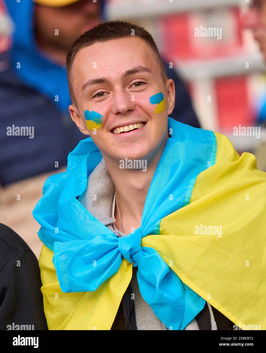 Ukrainian fans in the friendly match GERMANY - UKRAINE 0-0 DEUTSCHLAND ...