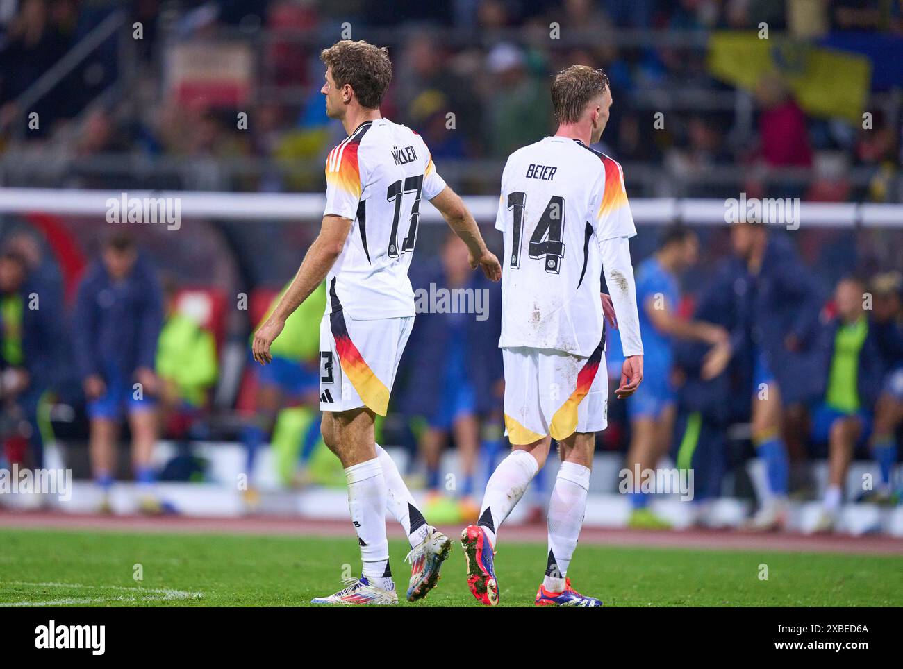 Thomas Müller, Mueller, DFB 13 Maximilian Beier, DFB 14 sad after the friendly match GERMANY ...