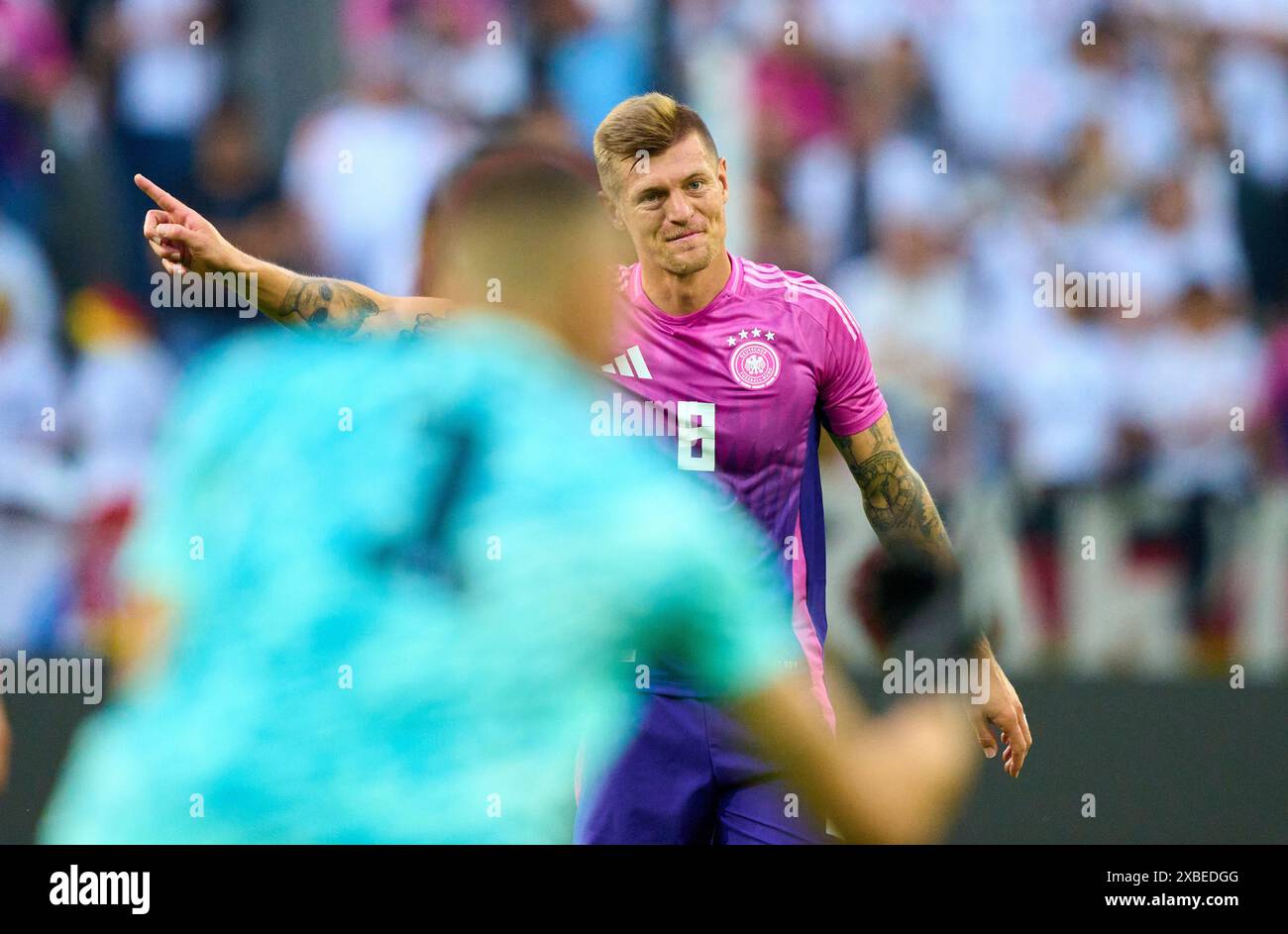 Toni Kroos, DFB 8 in the friendly match GERMANY - GREECE 2-1 in ...