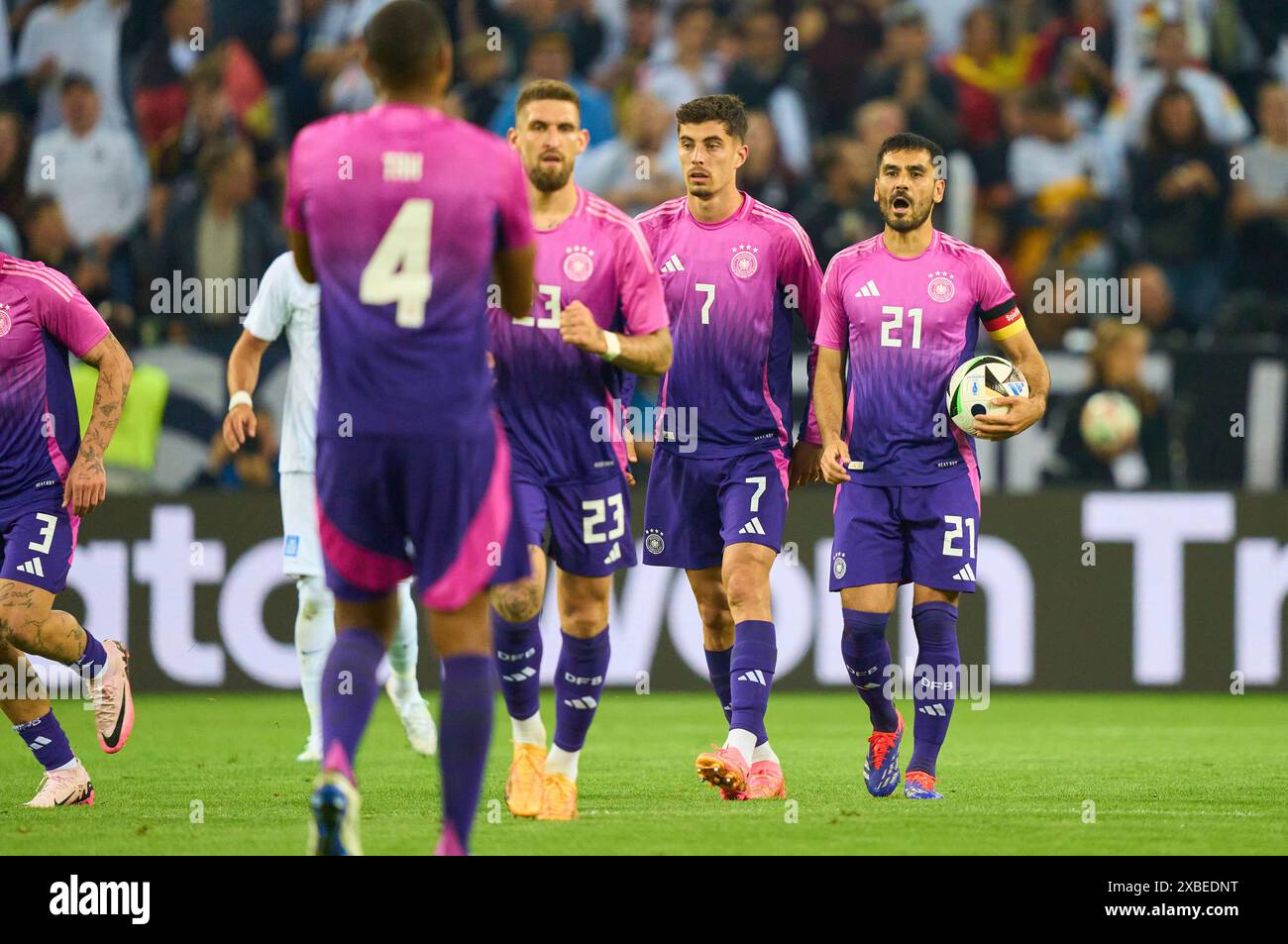 Ilkay Gündogan, DFB 21 Kai Havertz, DFB 7 Robert Andrich, DFB 23 David ...