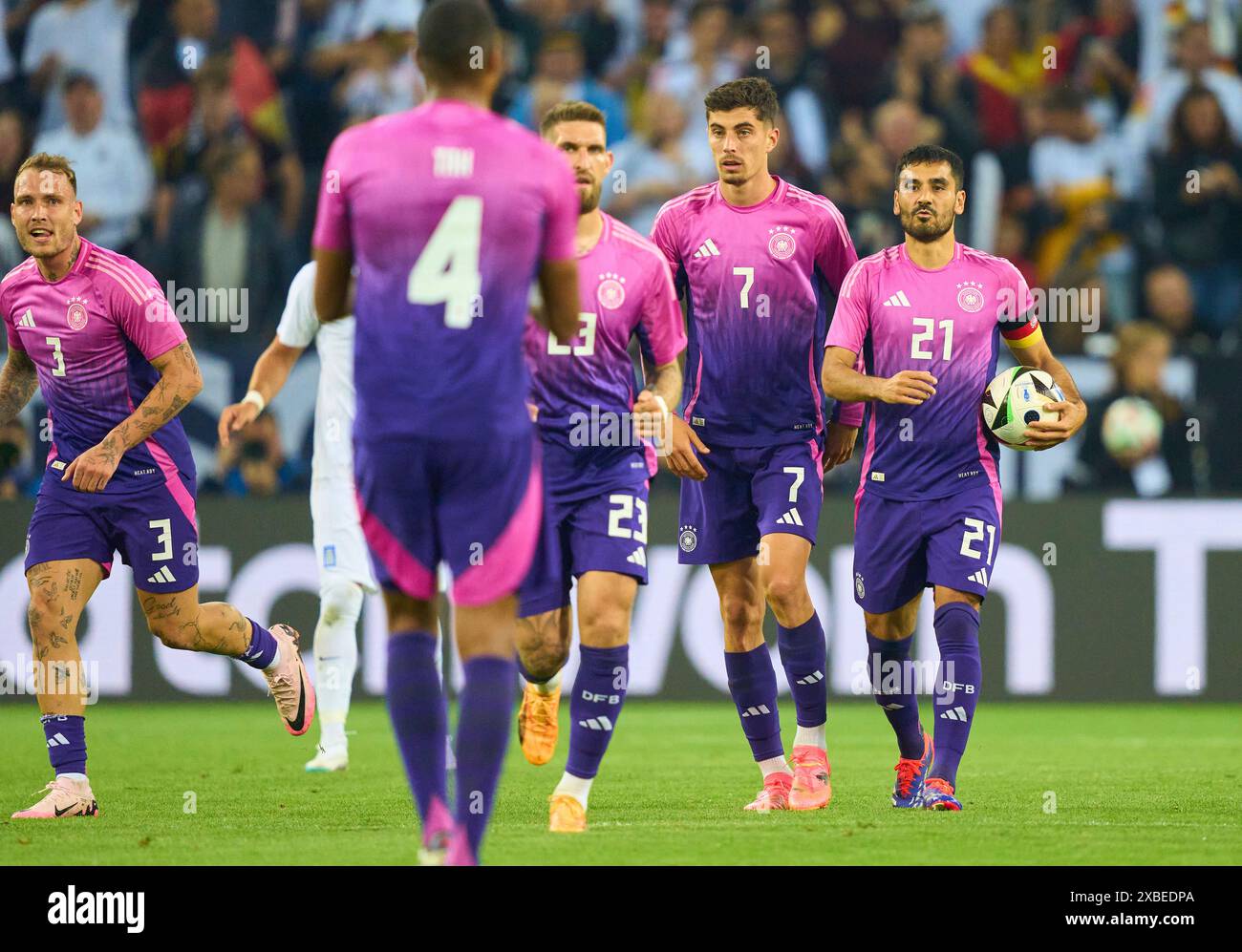 Ilkay Gündogan, DFB 21 Kai Havertz, DFB 7 Robert Andrich, DFB 23 David ...
