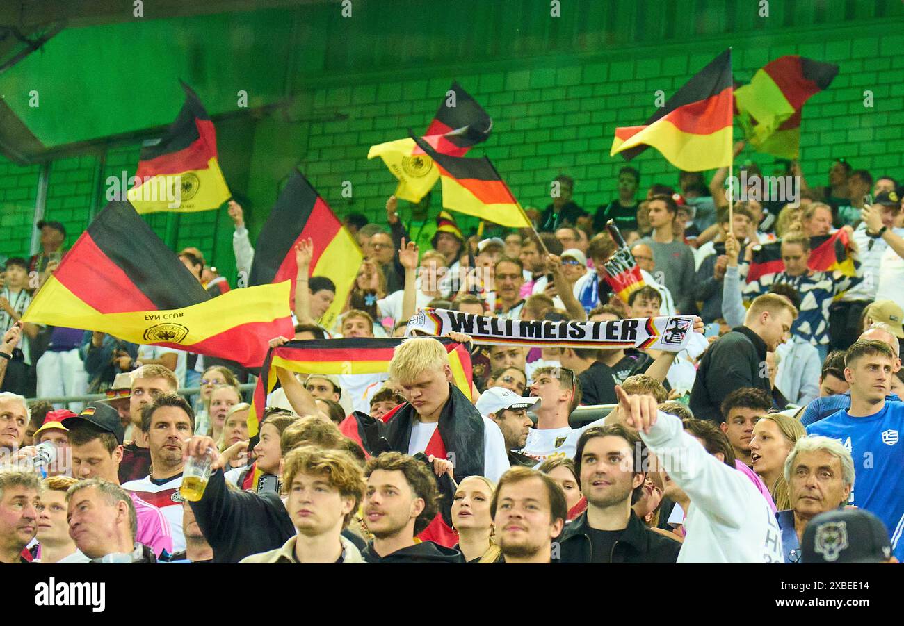 DFB fans in the friendly match GERMANY - GREECE 2-1 in preparation for ...