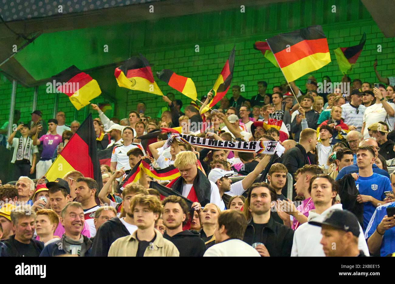 DFB fans in the friendly match GERMANY - GREECE 2-1 in preparation for ...