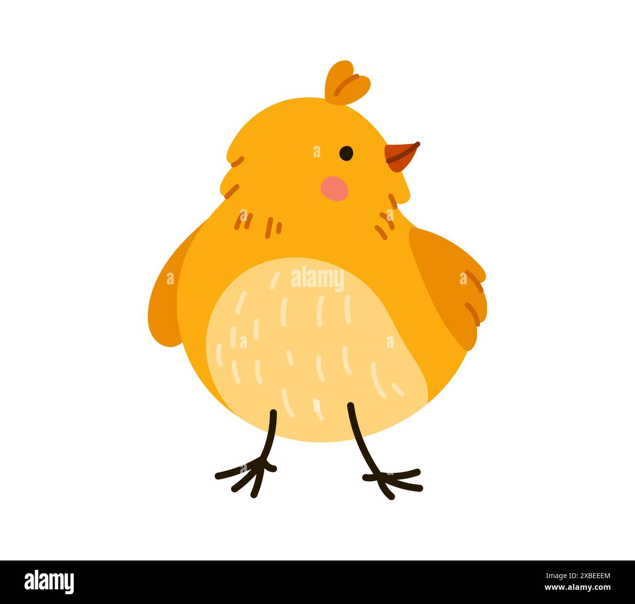 Cartoon chicken bird cartoon farm hi-res stock photography and images ...