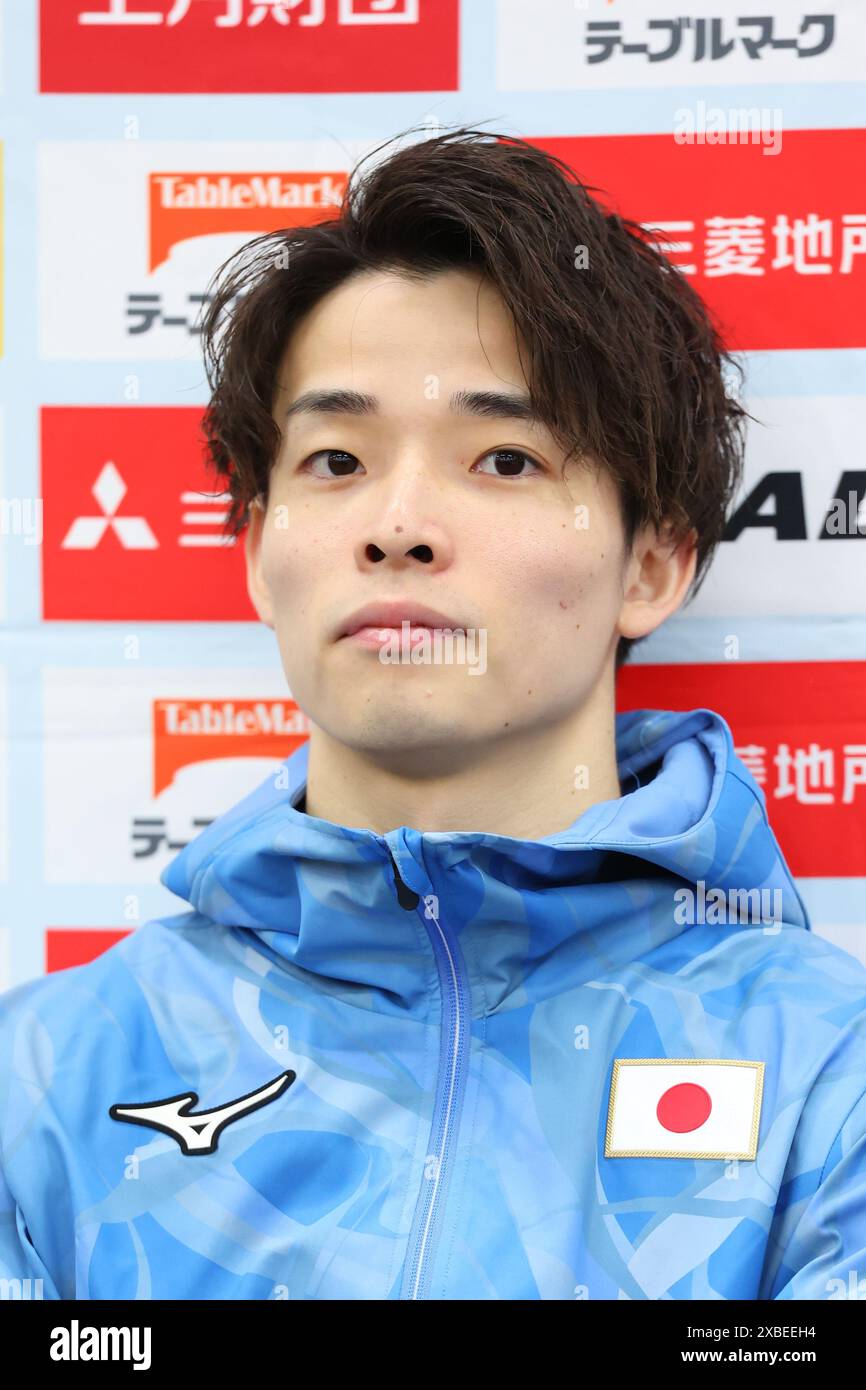 Tokyo, Japan. 11th June, 2024. Takaaki Sugino (JPN) Artistic Gymnastics : Japan Gymnastics ...