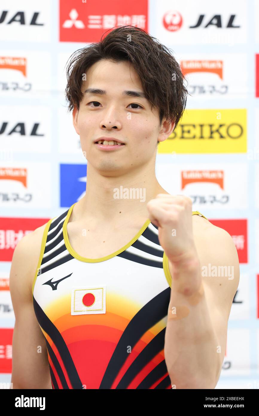 Tokyo, Japan. 11th June, 2024. Takaaki Sugino (JPN) Artistic Gymnastics : Japan Gymnastics ...
