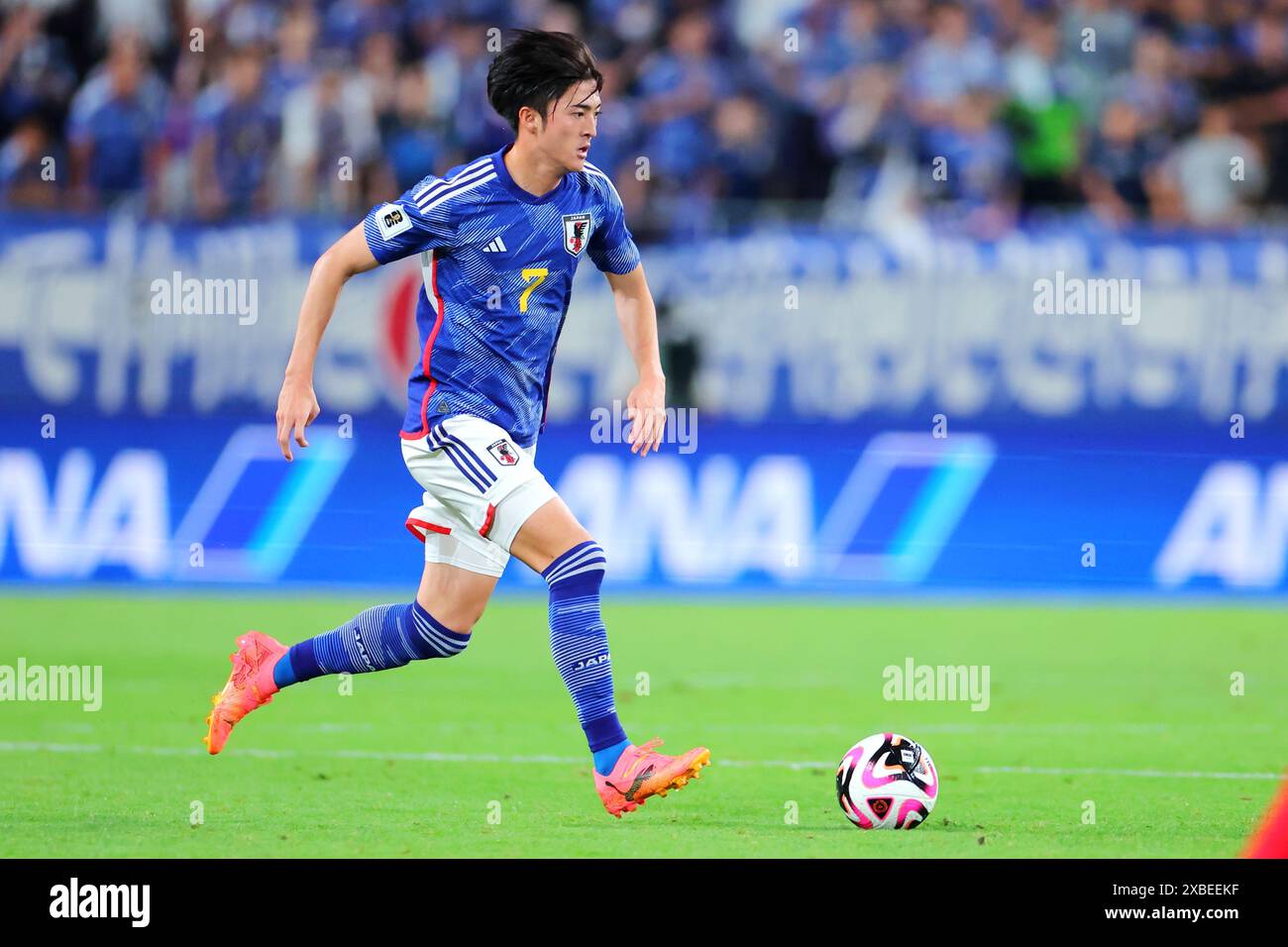 Takumu Kawamura JUNE 11, 2024 - Football/Soccer : FIFA World Cup 2026 Asian Qualifier Second ...