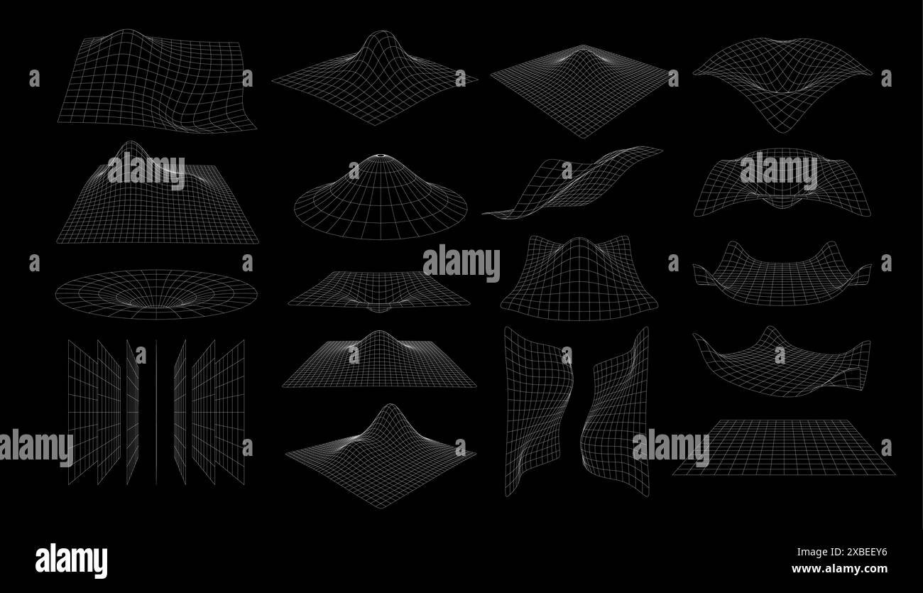 Wave wire Black and White Stock Photos & Images - Alamy