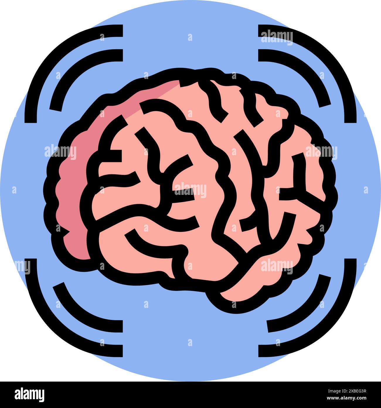 concussions household injury accident color icon vector illustration ...