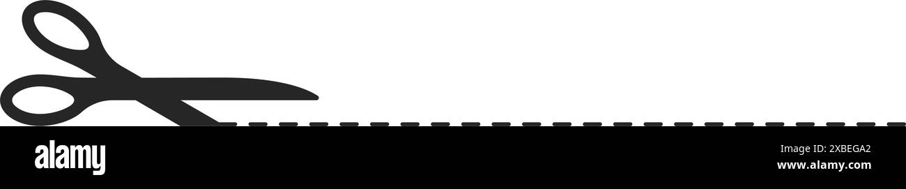 Cut dotted line hi-res stock photography and images - Alamy