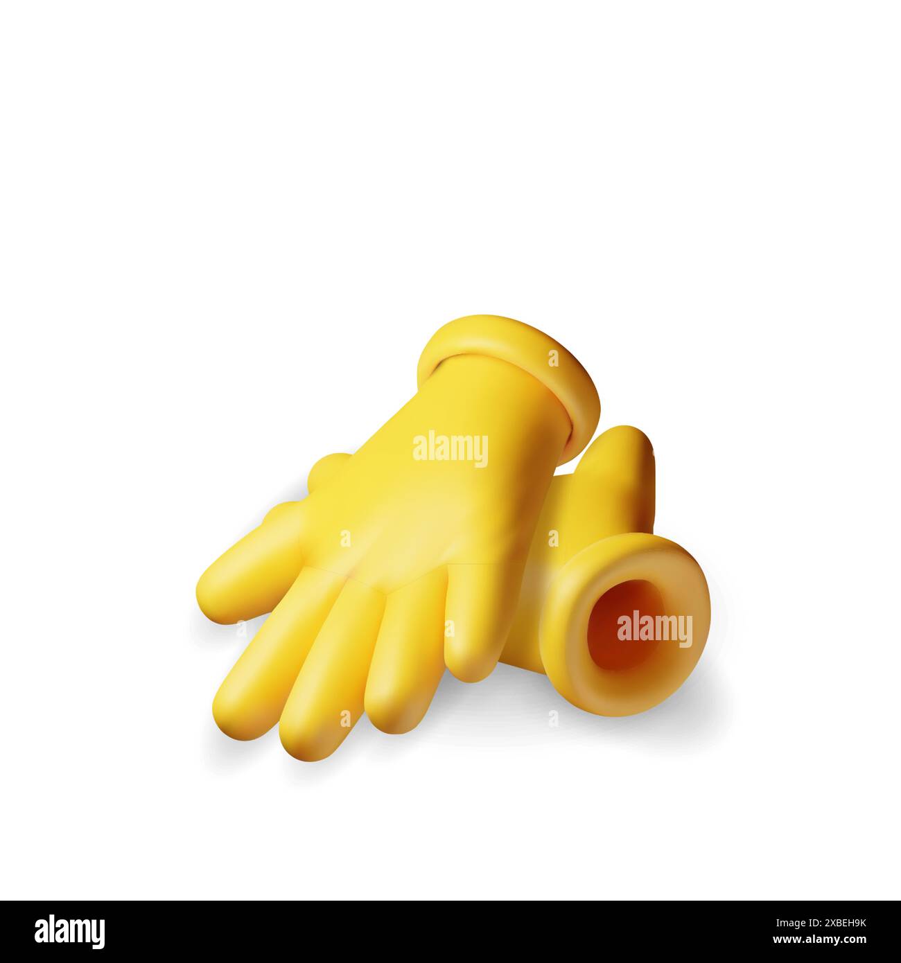 Gloves cleaning hand on Stock Vector Images - Alamy