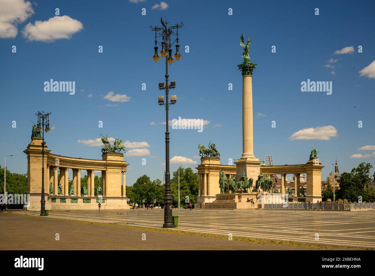 Heroes Square, Budapest, Hungary Stock Photo - Alamy