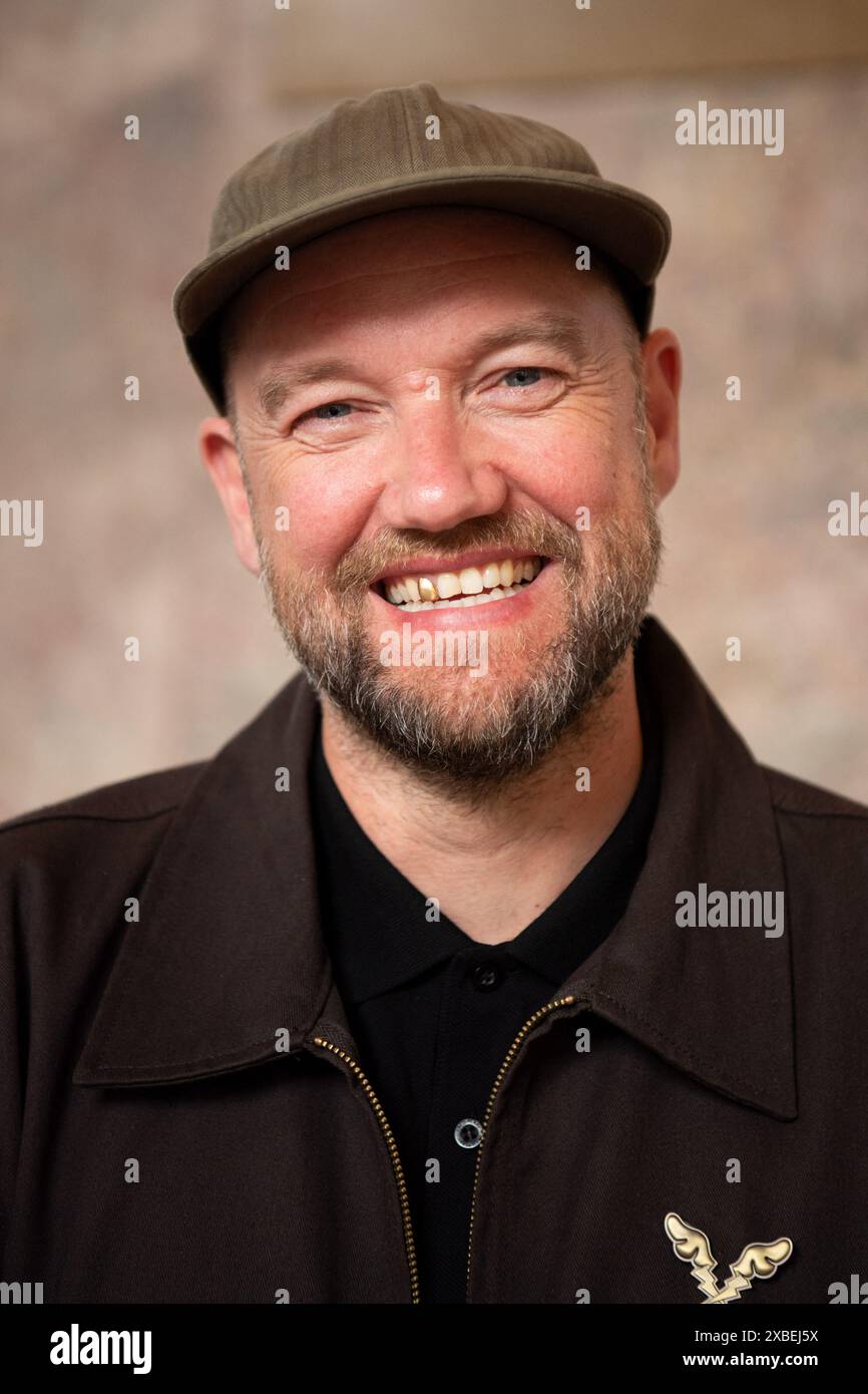 Paris, France. 11th June, 2024. Artist Dean Stockton alias DFace ...