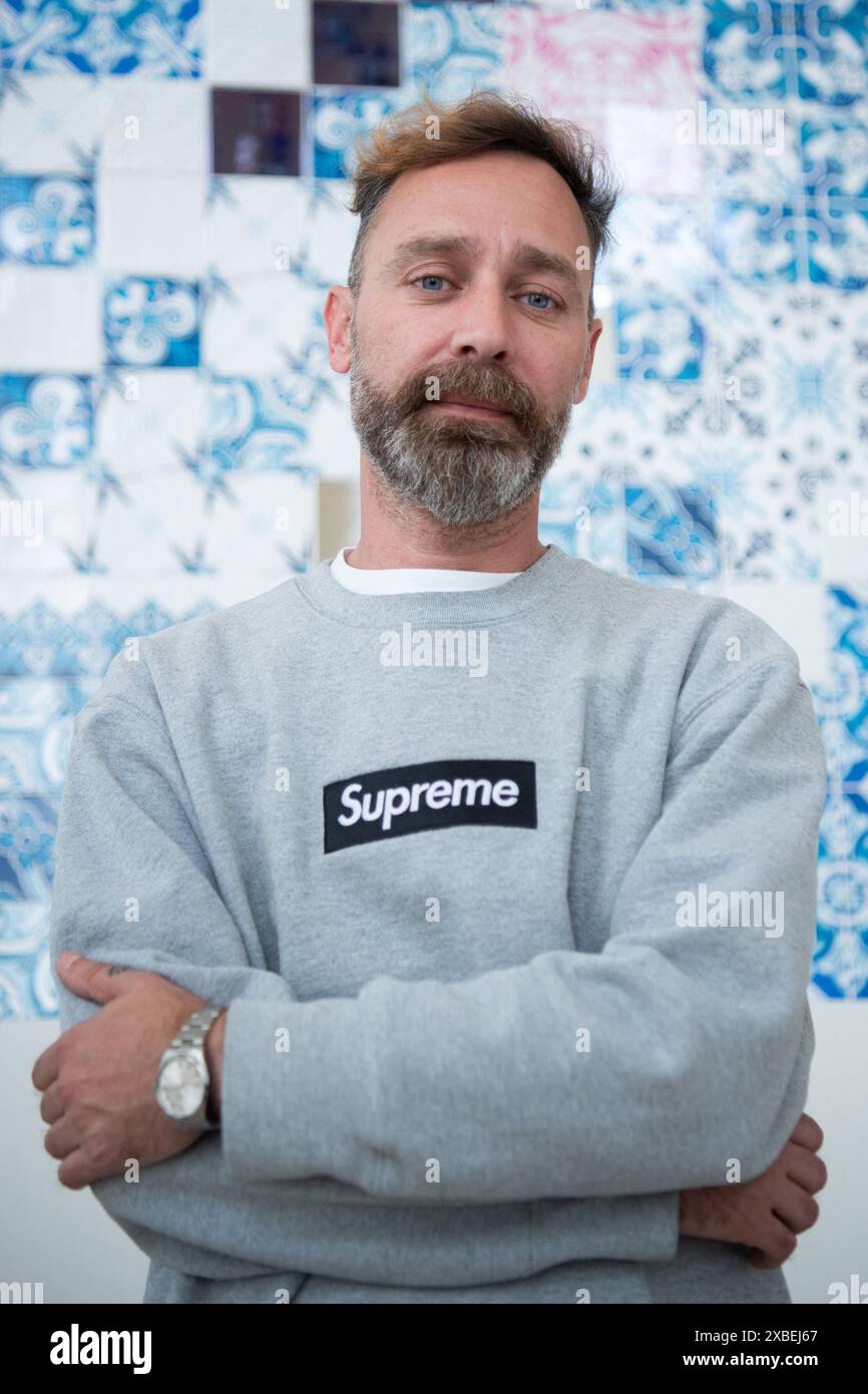 Paris, France. 11th June, 2024. Visual Artist Diogo Machado alias Add Fuel attends the Opening ...