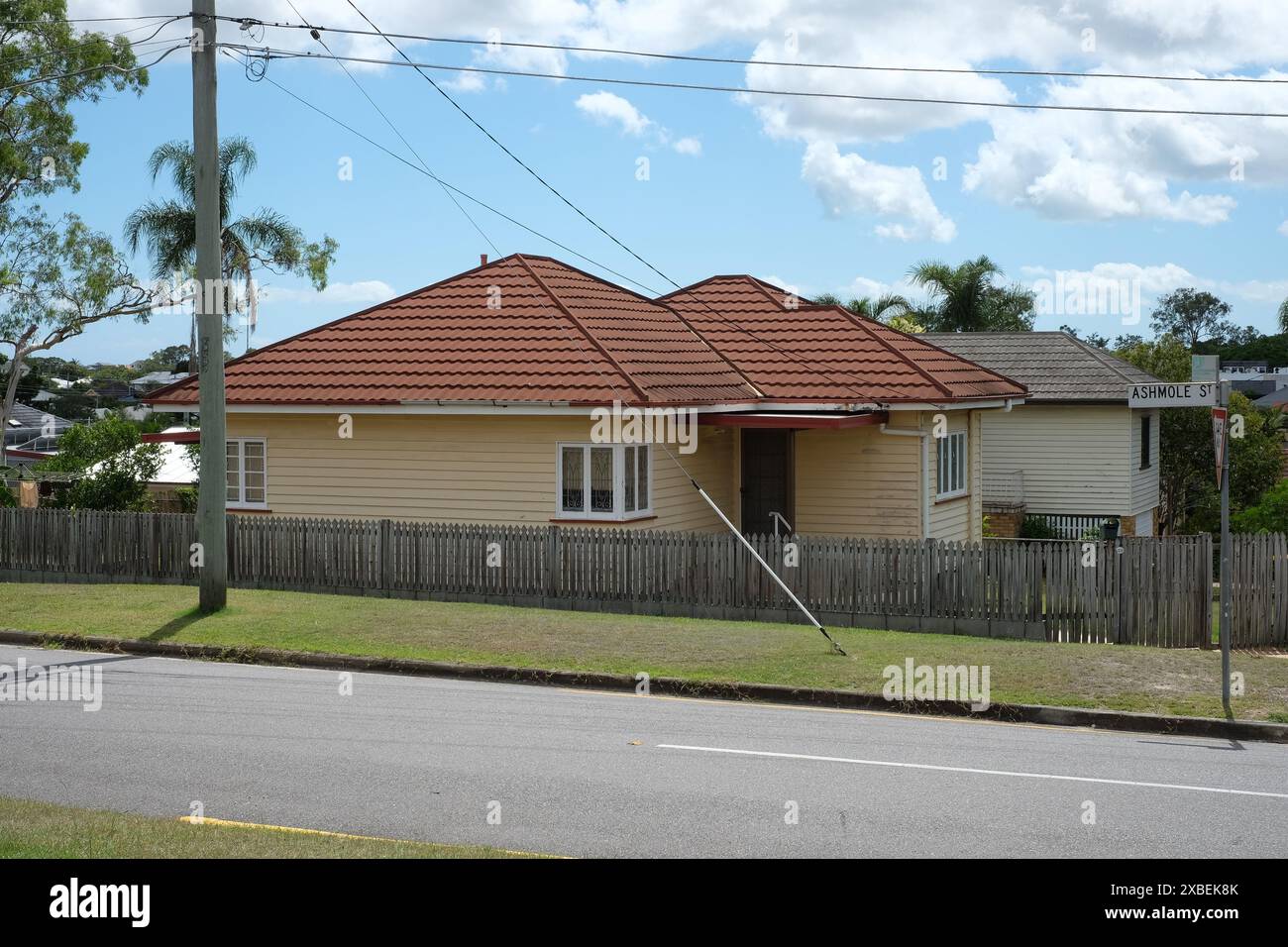 Post War house in Brisbane in original condition, casement windows ...