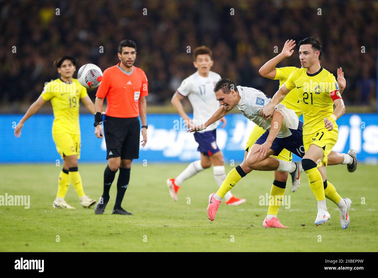 Kuala Lumpur, Malaysia. 11th June, 2024. Nooa Laine (L), Dion Cools (R ...