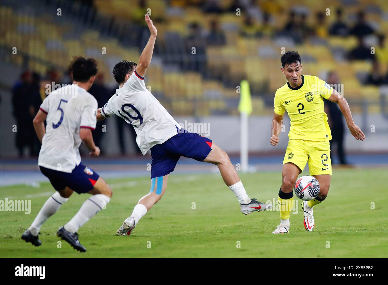 Kuala Lumpur, Malaysia. 11th June, 2024. Liang Meng Hsin (L) and Miguel ...