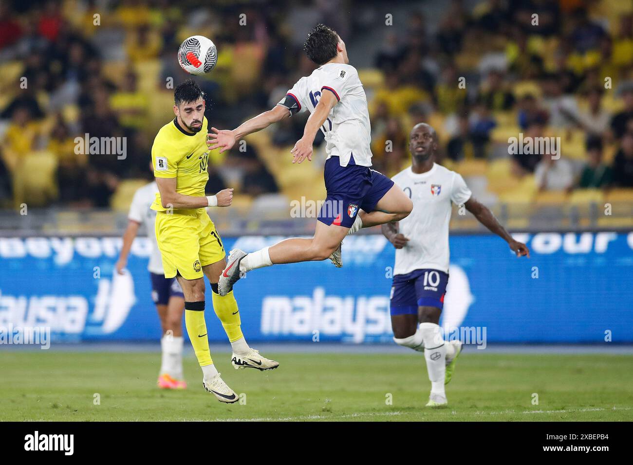 Kuala Lumpur, Malaysia. 11th June, 2024. Endrick Dos Santos of Malaysia ...