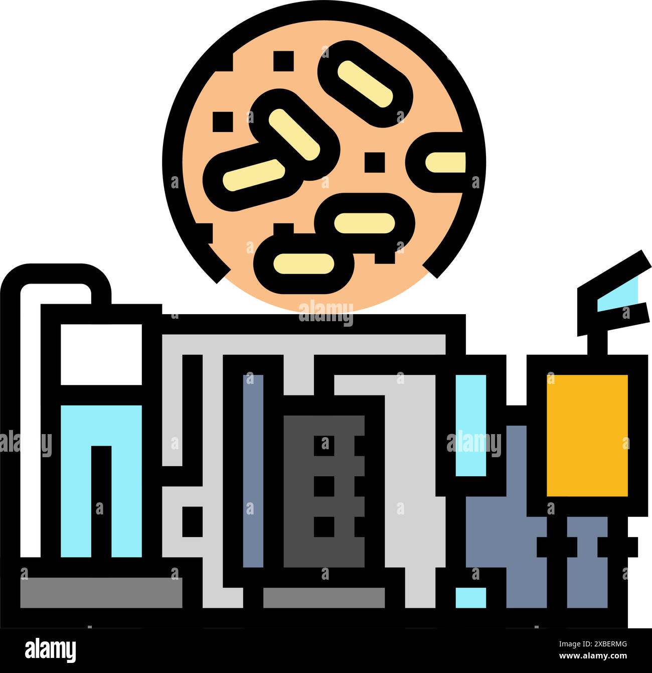 Pulp production Stock Vector Images - Alamy