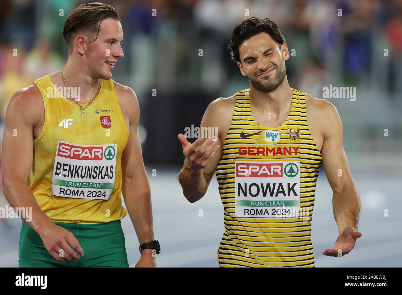 Rome, Italy. 12th June, 2024. Rome, Italy 11.06.2024: Edgaras ...