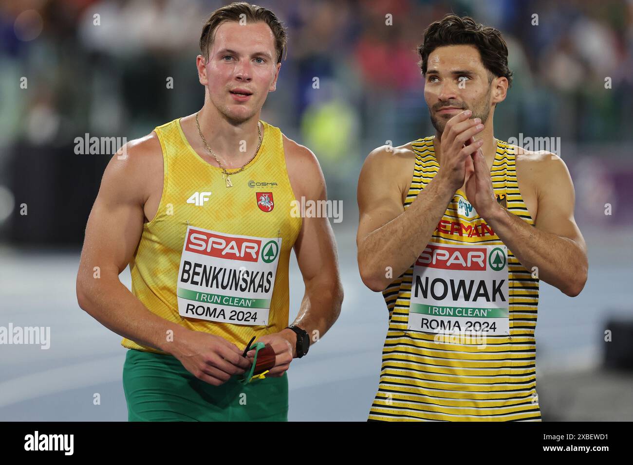 Rome, Italy. 12th June, 2024. Rome, Italy 11.06.2024: Edgaras ...