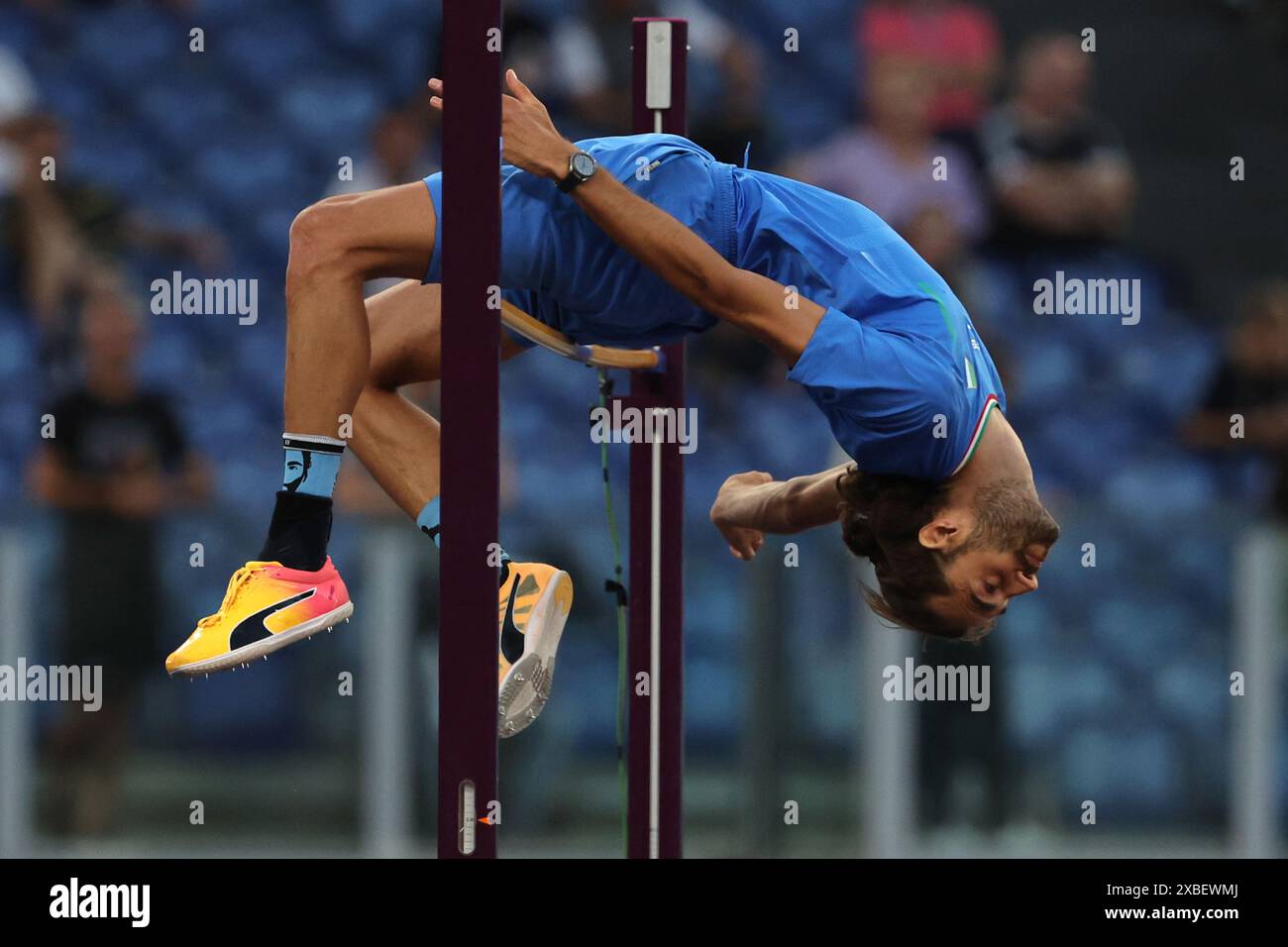 Rome, Italy 11.06.2024: Gianmarco TAMBERI compete and win gold medal ...