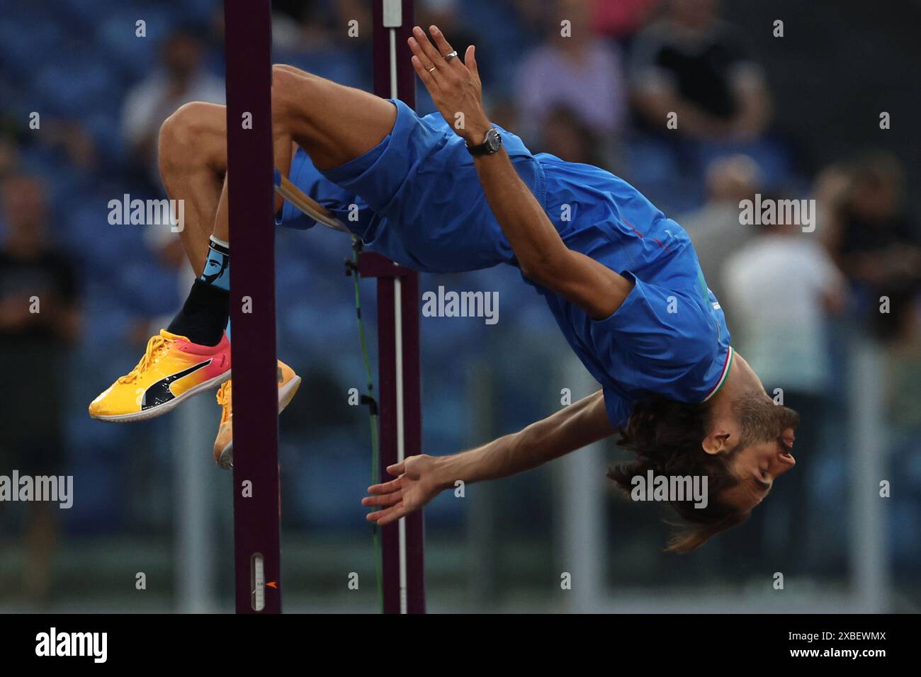 Rome, Italy 11.06.2024: Gianmarco TAMBERI compete and win gold medal ...