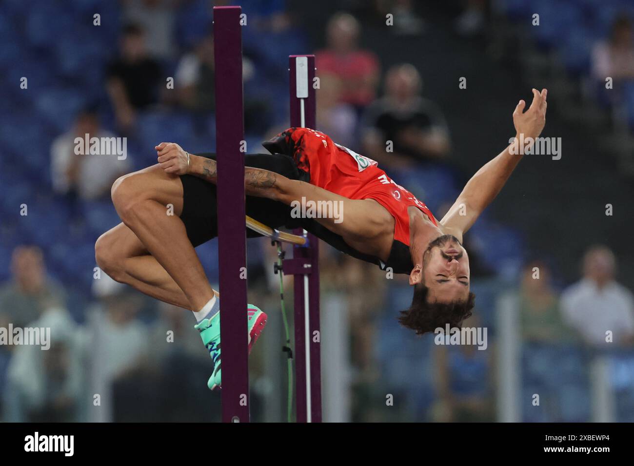 Rome, Italy 11.06.2024: Alperen ACET compete during High Jump Men Final ...