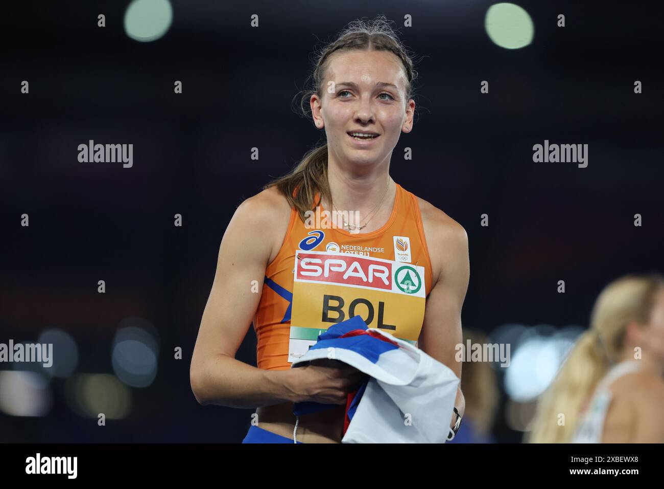 Rome, Italy 11.06.2024: Femke BOL compete during 400m Hurdles Women ...