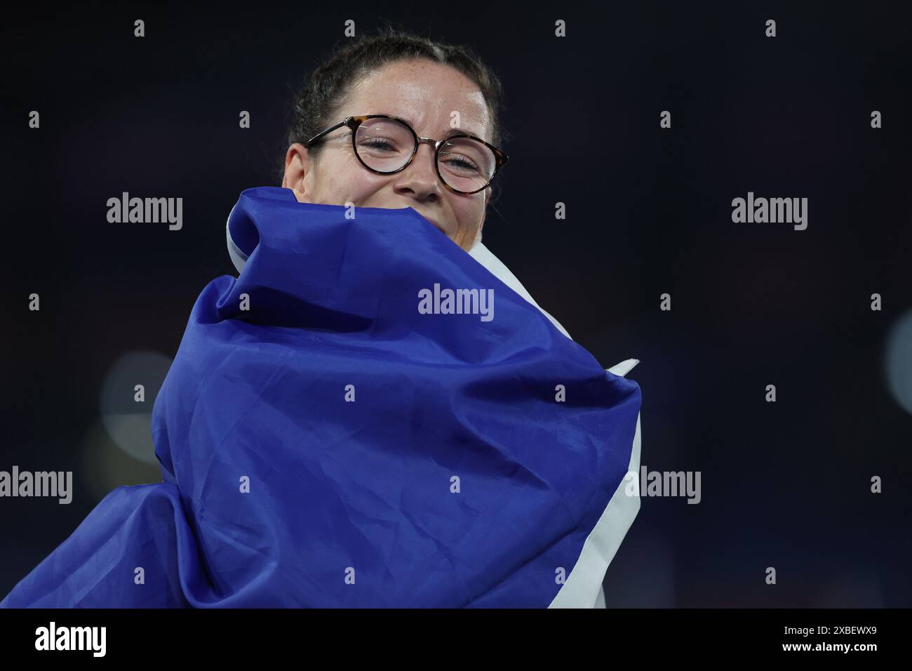 Rome, Italy 11.06.2024: Louise MARAVAL compete during 400m Hurdles ...