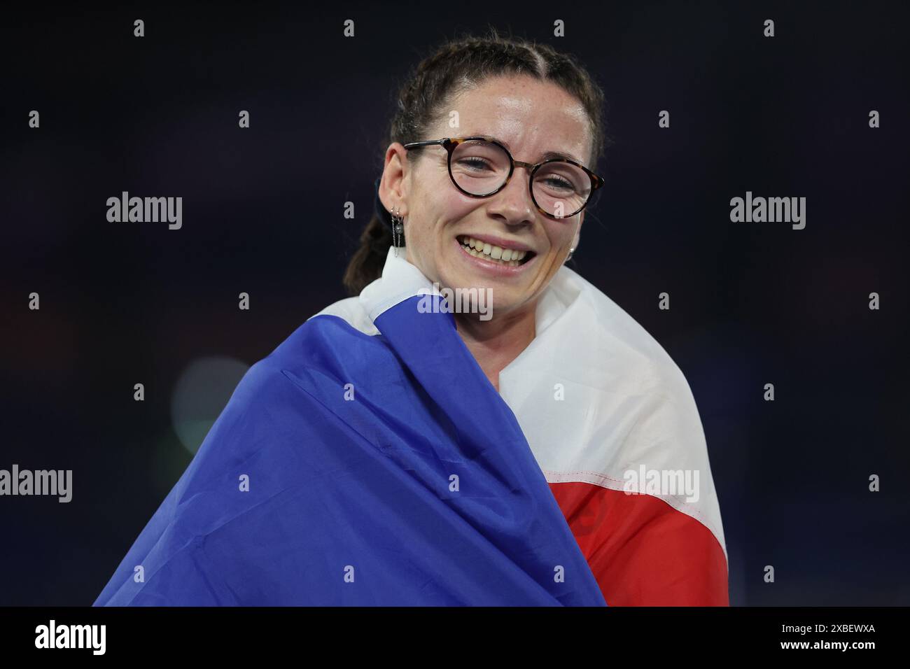 Olympic stadium 400m hurdles women final hi-res stock photography and ...