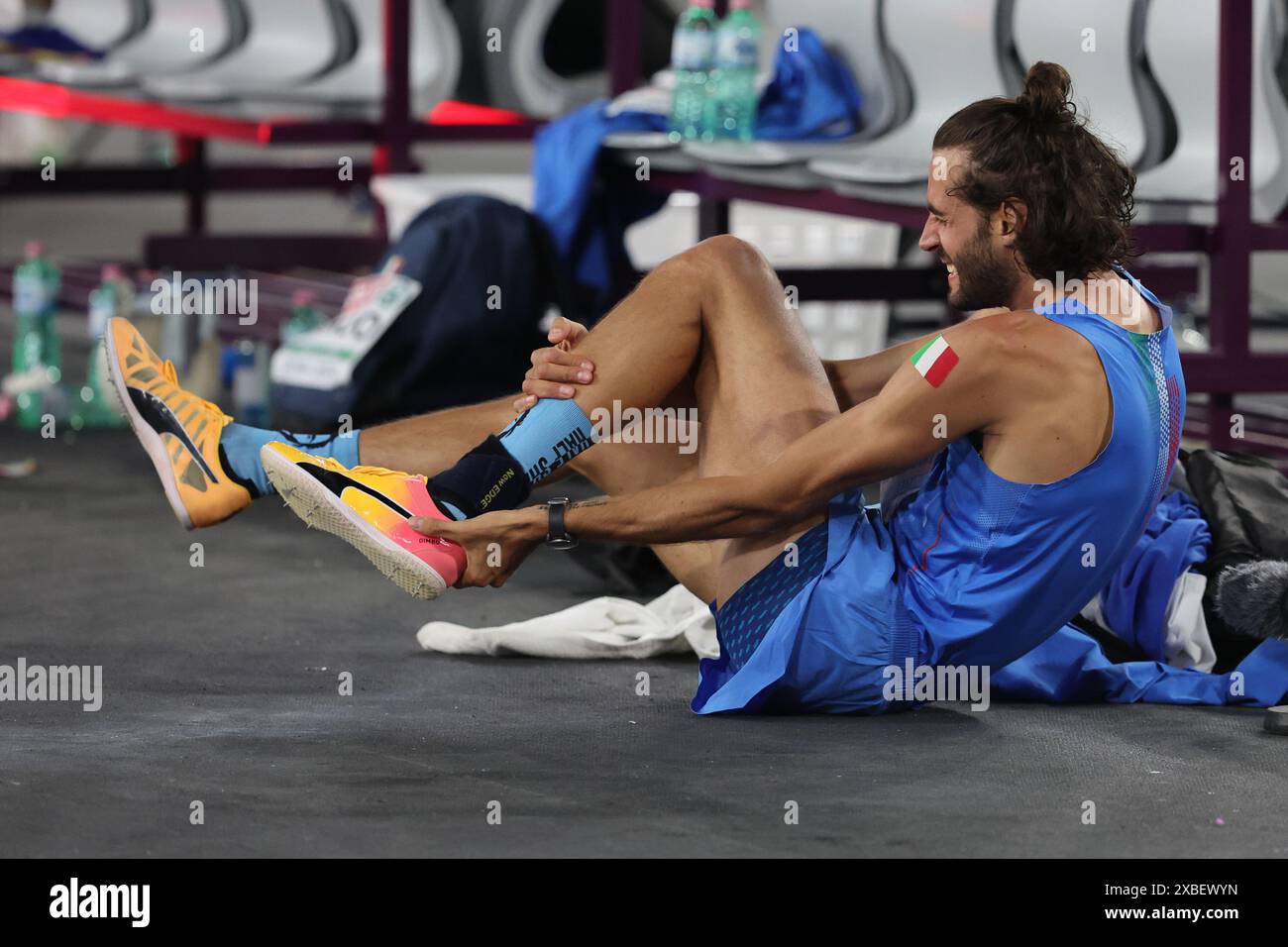 Rome, Italy 11.06.2024: Gianmarco TAMBERI compete and win gold medal ...