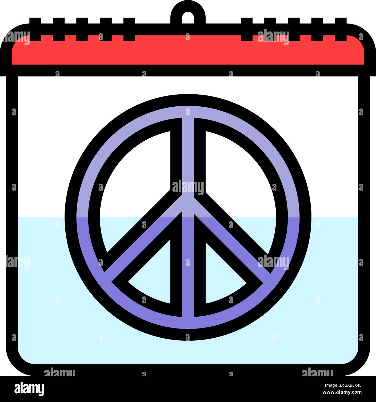 non violence international day color icon vector illustration Stock ...